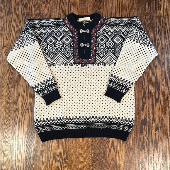 Vintage | Sweaters | Vintage 8s Devold Of Norway Knit Wool Sweater ...